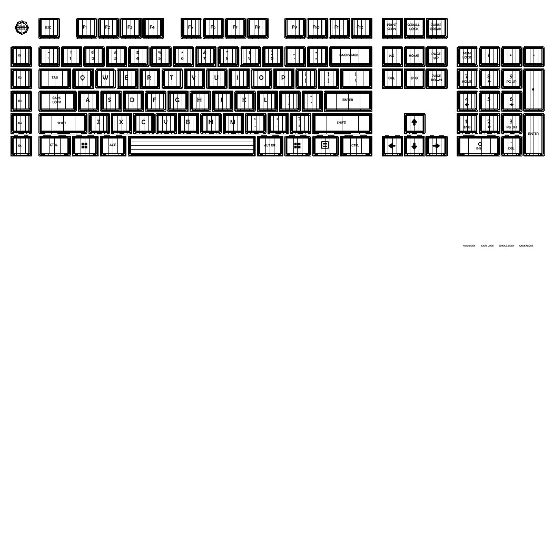 Gaming Keyboard Model - TurboSquid 2140057