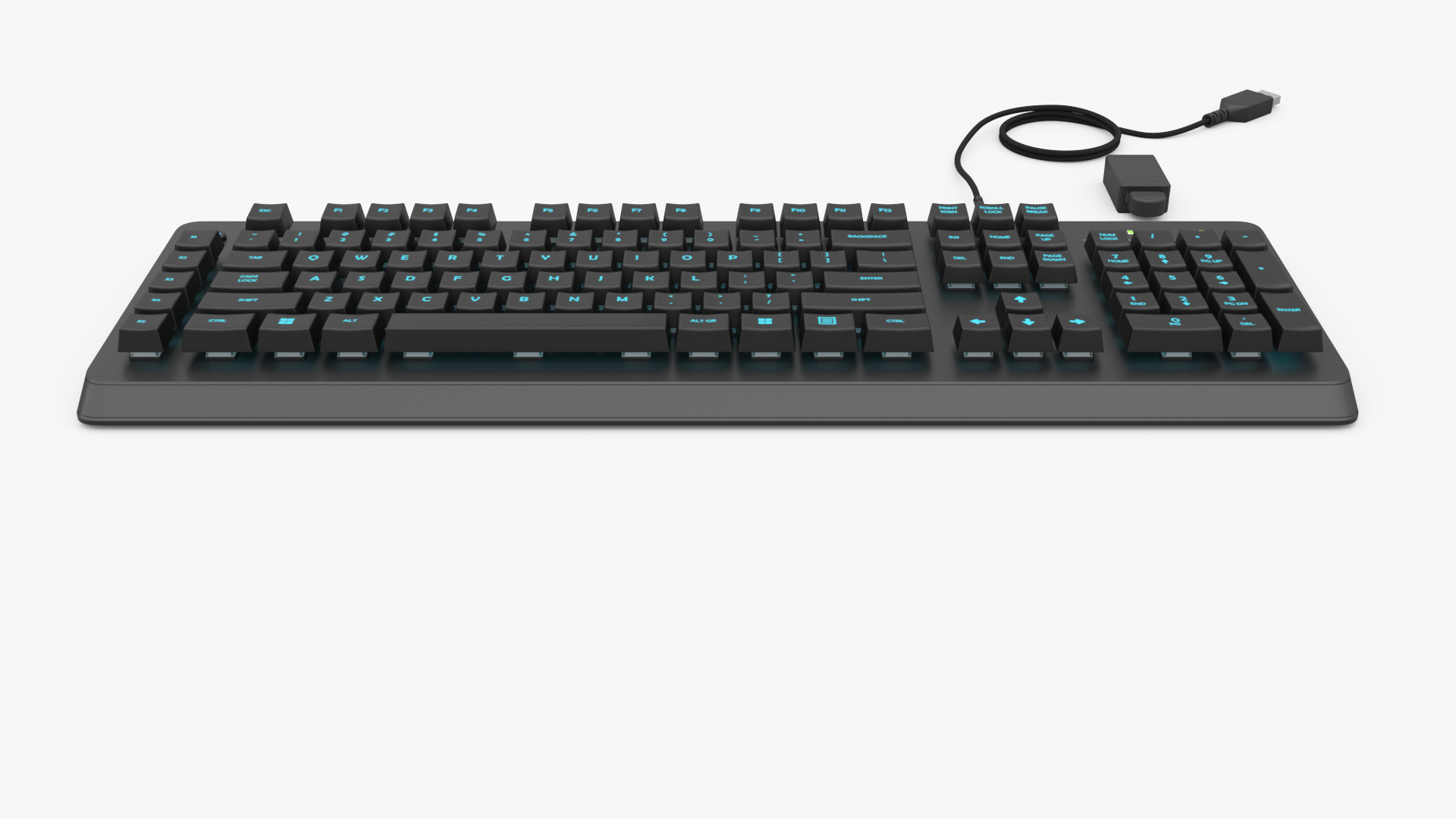 Gaming Keyboard Model - TurboSquid 2140057