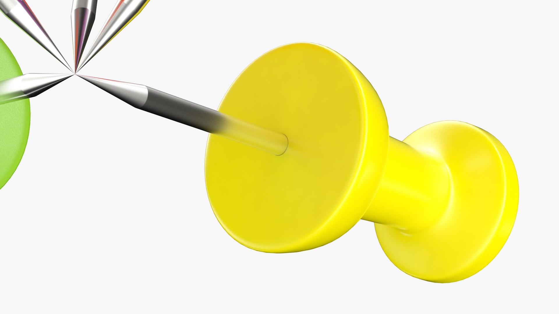 3D Model Realistic Push Pin - TurboSquid 2162677