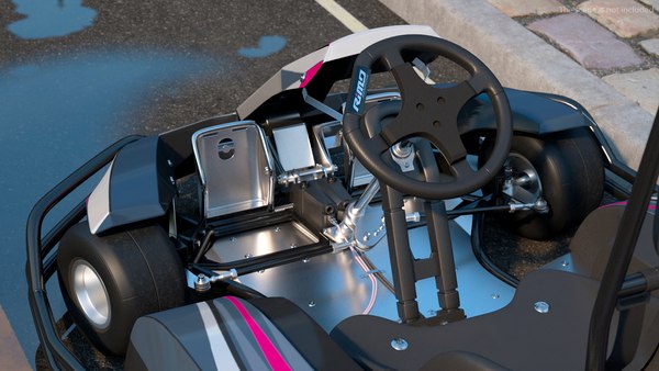 modelo 3d Petrol Powered Kart with Roll Bar Rigged - TurboSquid 1884948