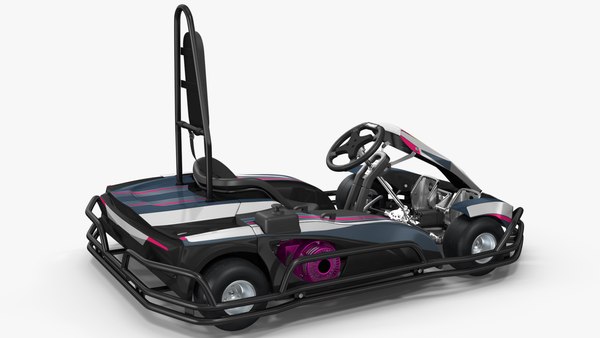 modelo 3d Petrol Powered Kart with Roll Bar Rigged - TurboSquid 1884948