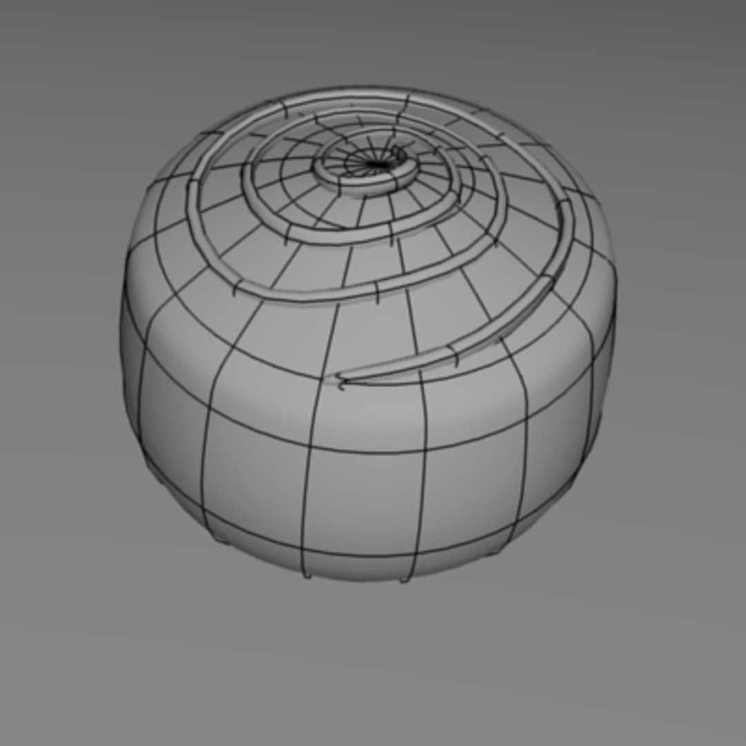 3d chocolate candy model