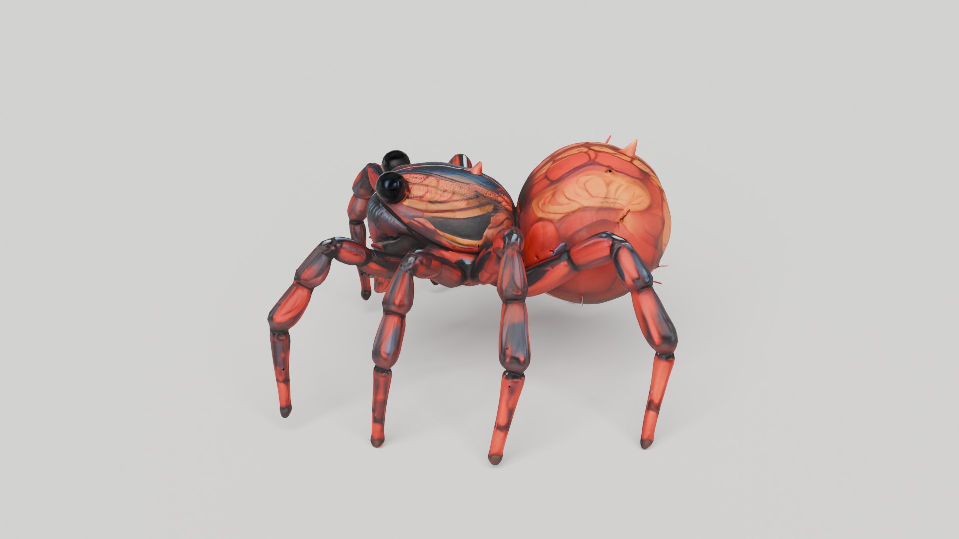 Cartoon Spider 3D Model 3D Model - TurboSquid 2387154