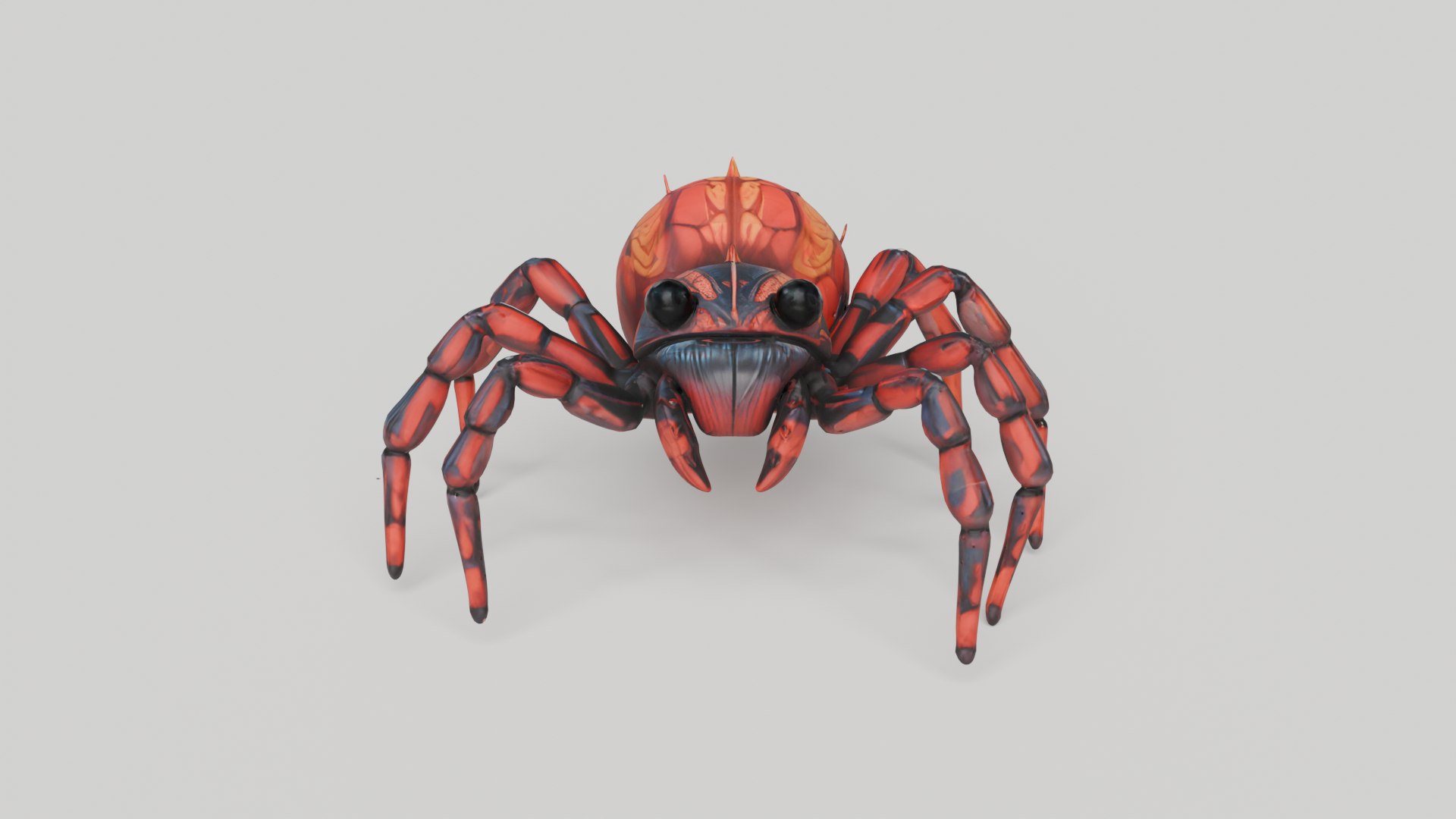 Cartoon Spider 3D Model 3D Model - TurboSquid 2387154