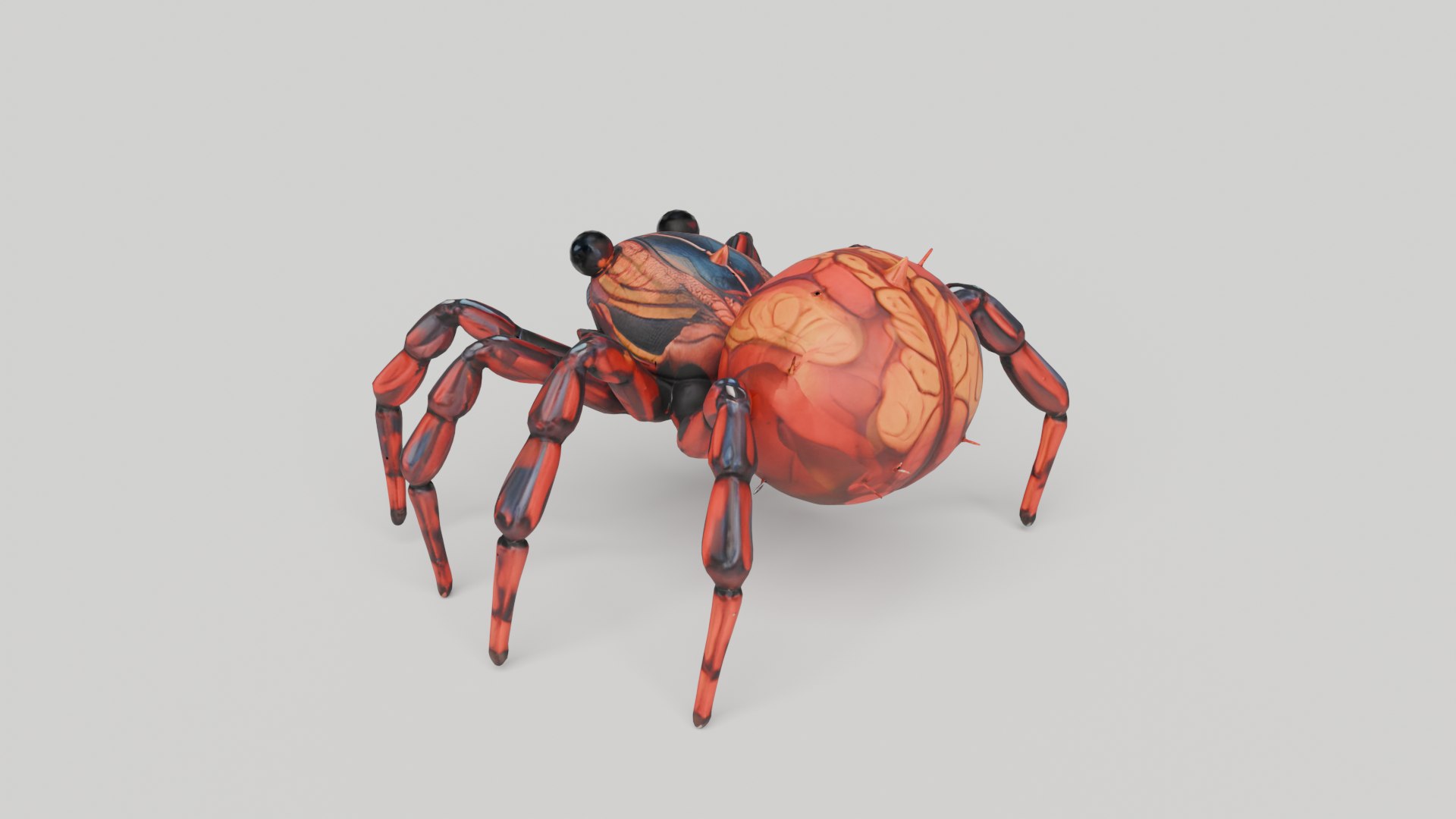 Cartoon Spider 3D Model 3D Model - TurboSquid 2387154