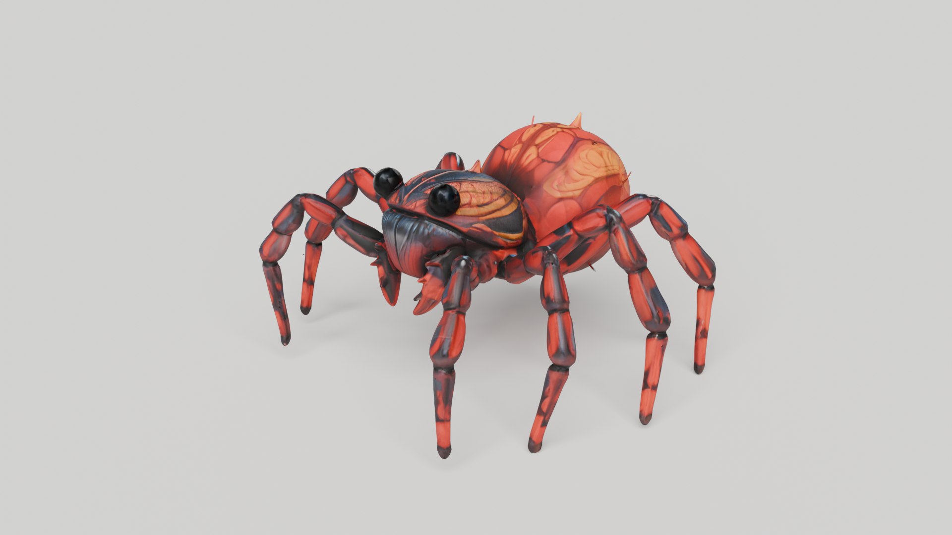 Cartoon Spider 3D Model 3D Model - TurboSquid 2387154