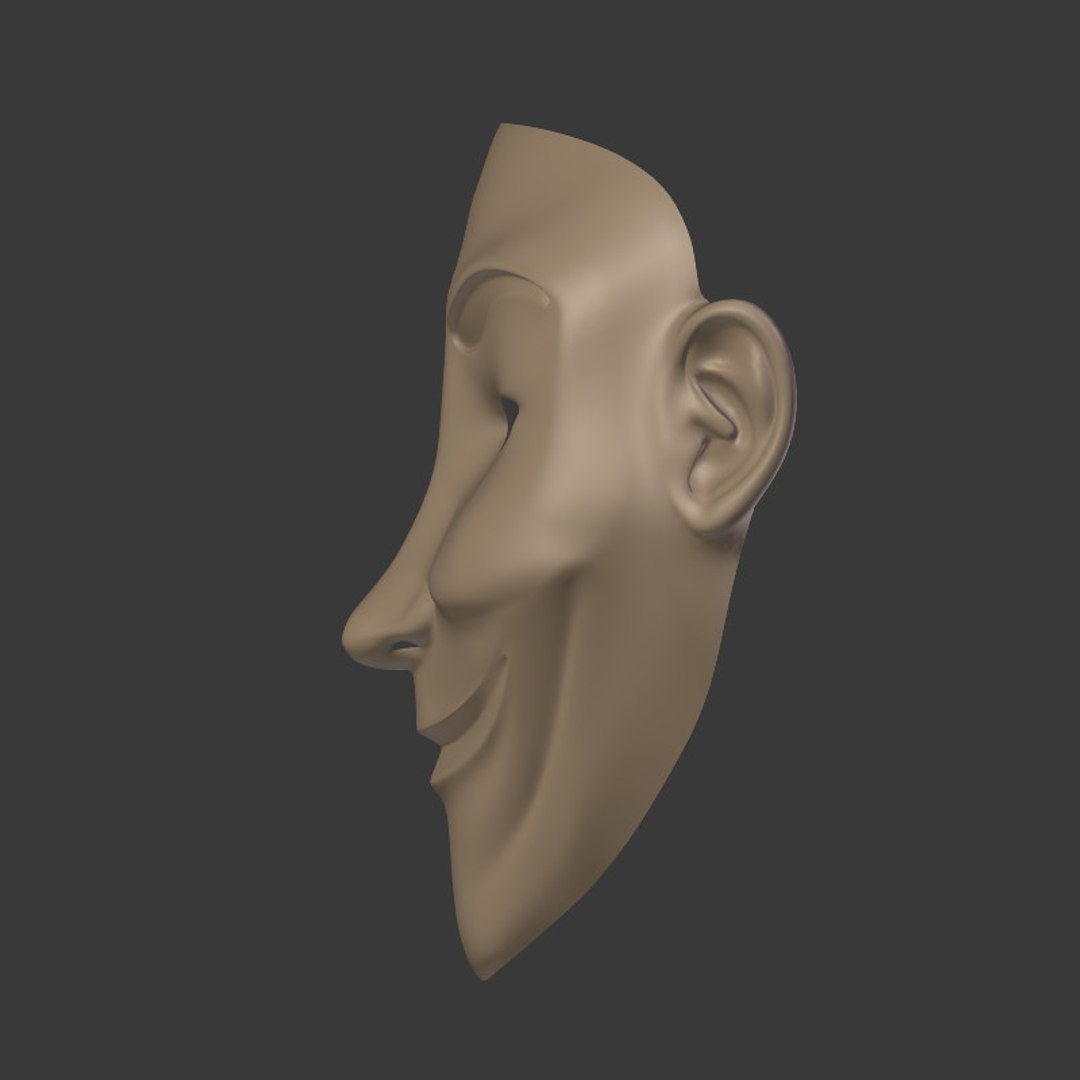 mask fashion 3d model