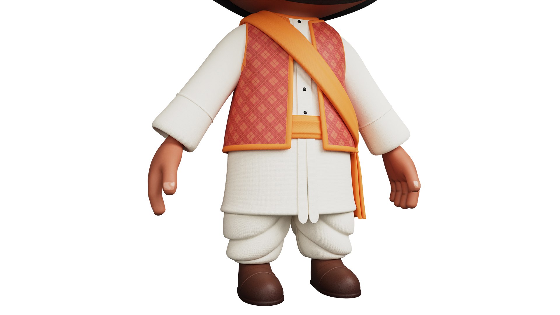 Sardar Ji Cartoon Character 3d Model 3D Model - TurboSquid 2230499