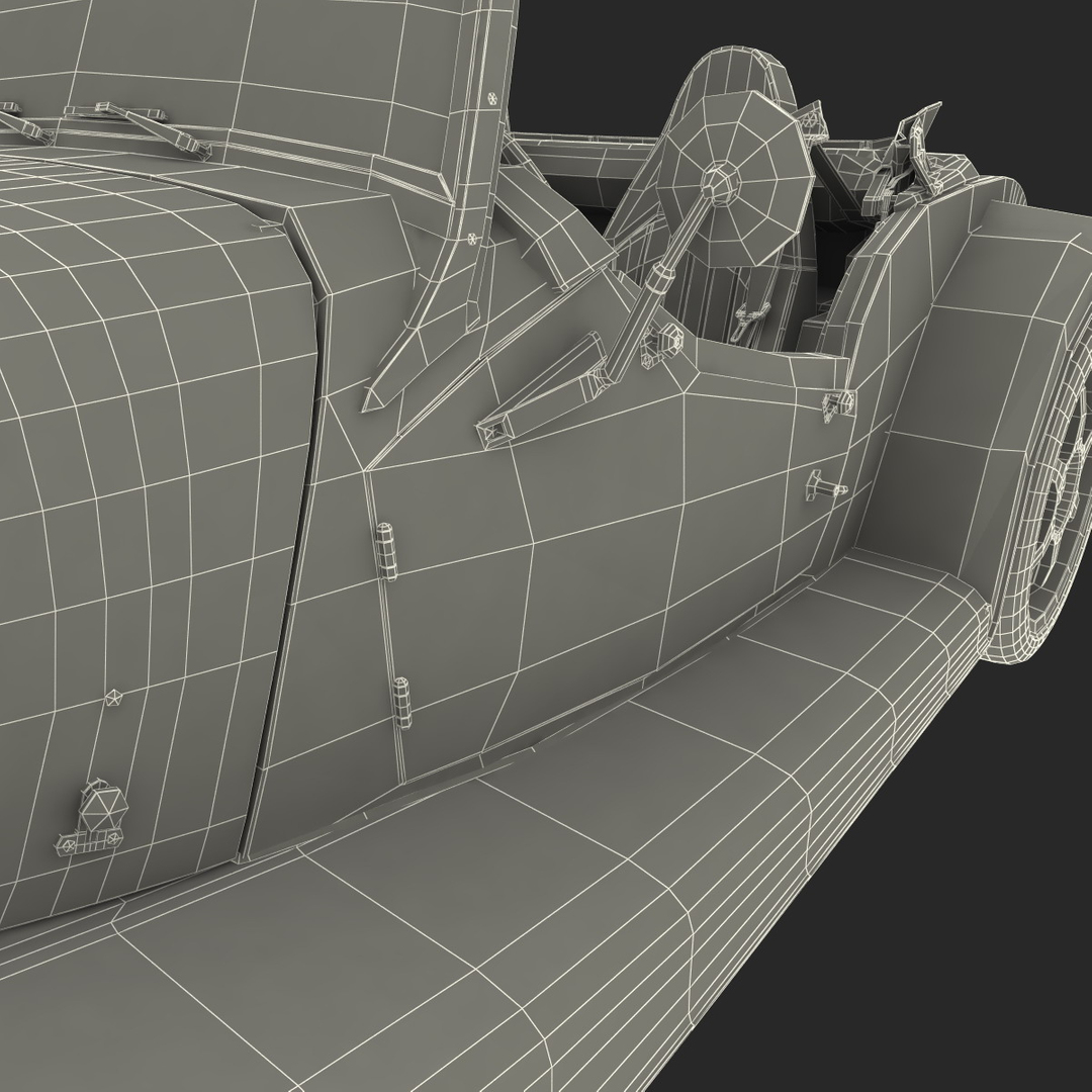 2013 morgan 8 sports car obj