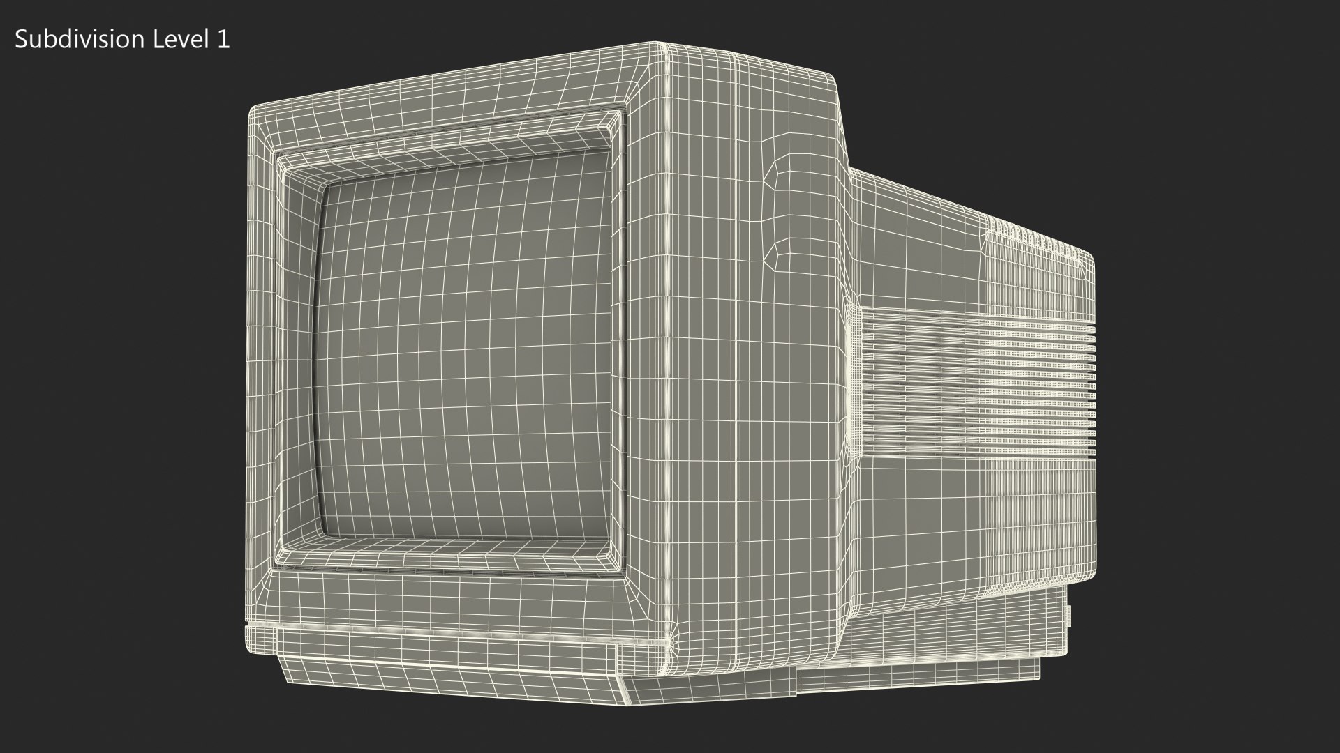 Vintage Commodore Monitor 3D model - TurboSquid 2061468