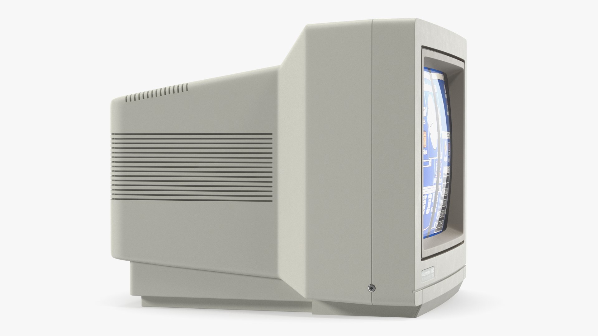 Vintage Commodore Monitor 3D model - TurboSquid 2061468