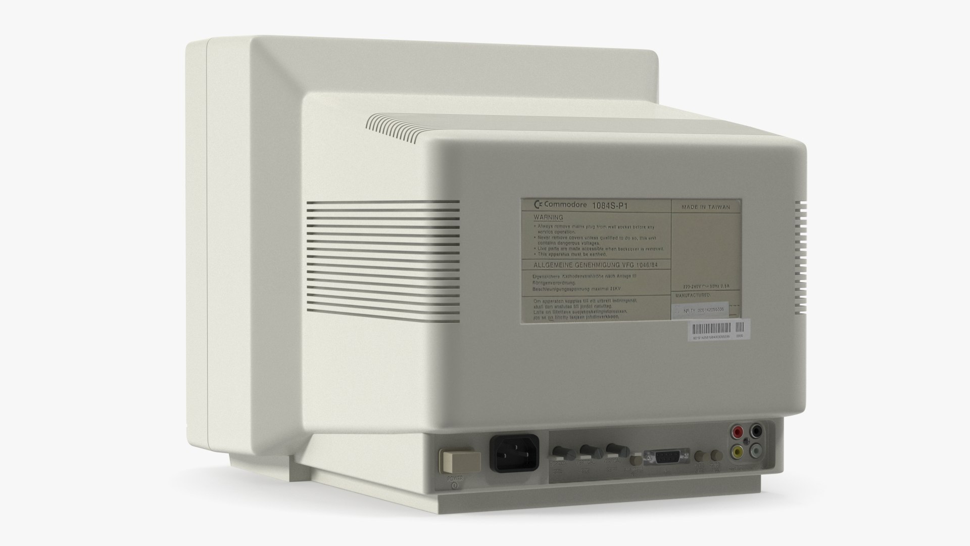 Vintage Commodore Monitor 3D model - TurboSquid 2061468