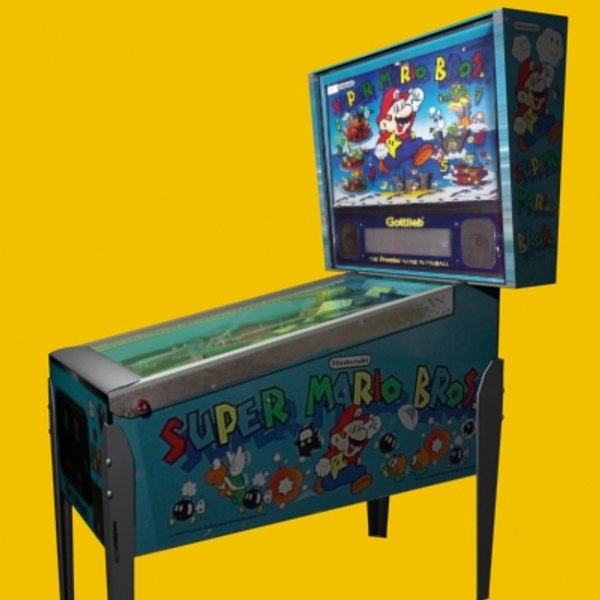 3d super mario bros pinball