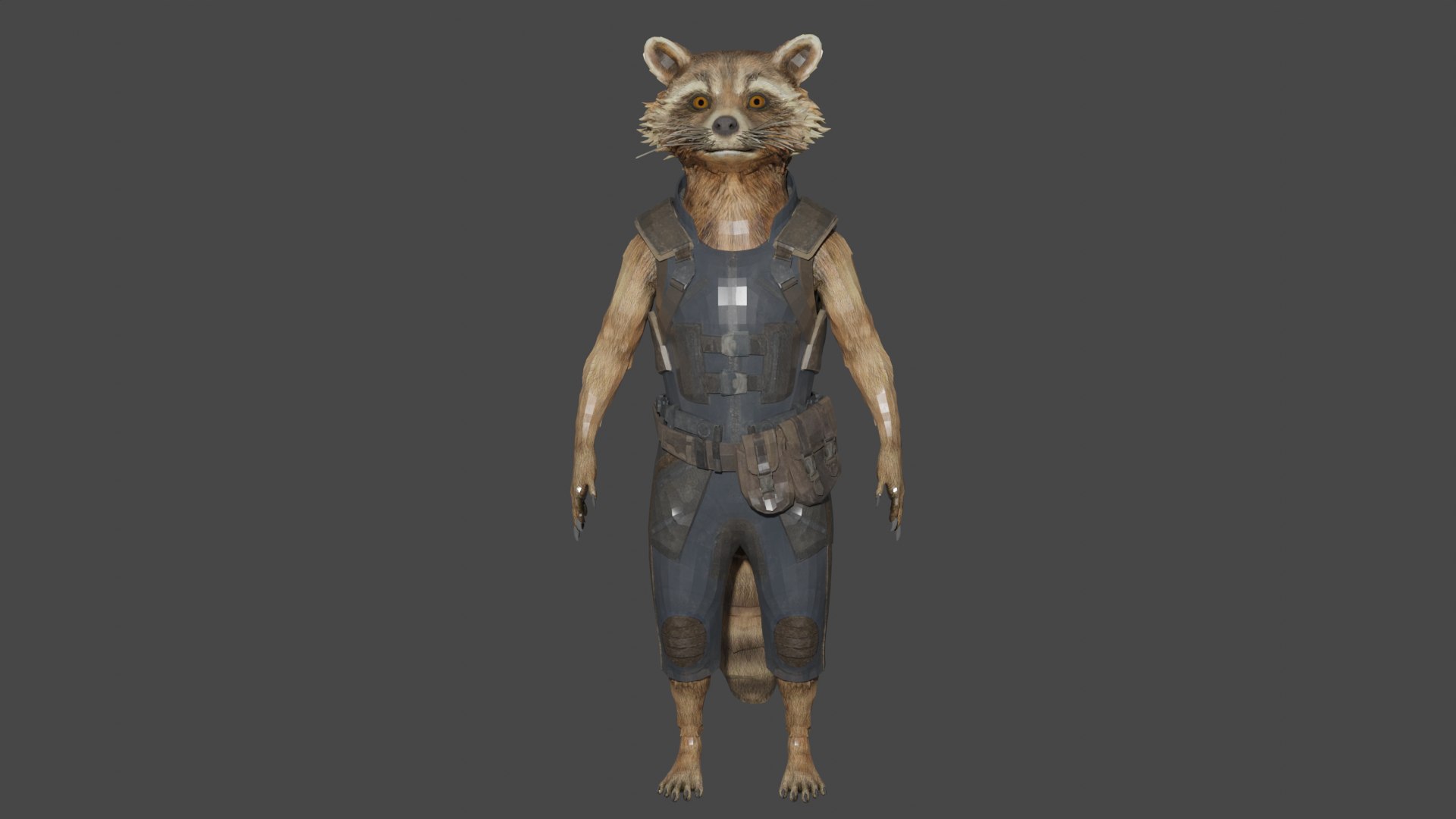 Rocket Raccoon 3D 모델 - TurboSquid 2077815
