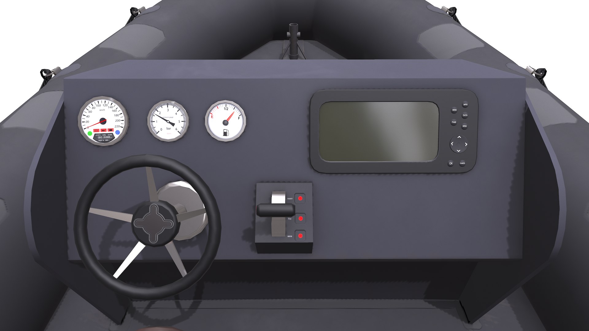 Rigid Inflatable Boat RHIB Low-poly PBR 3D Model - TurboSquid 2100639