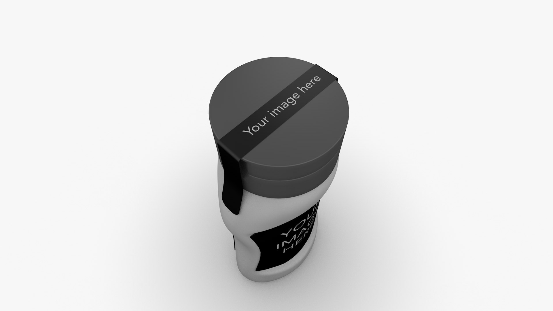 3D Plastic bottle or can with custom textures - TurboSquid 2166048