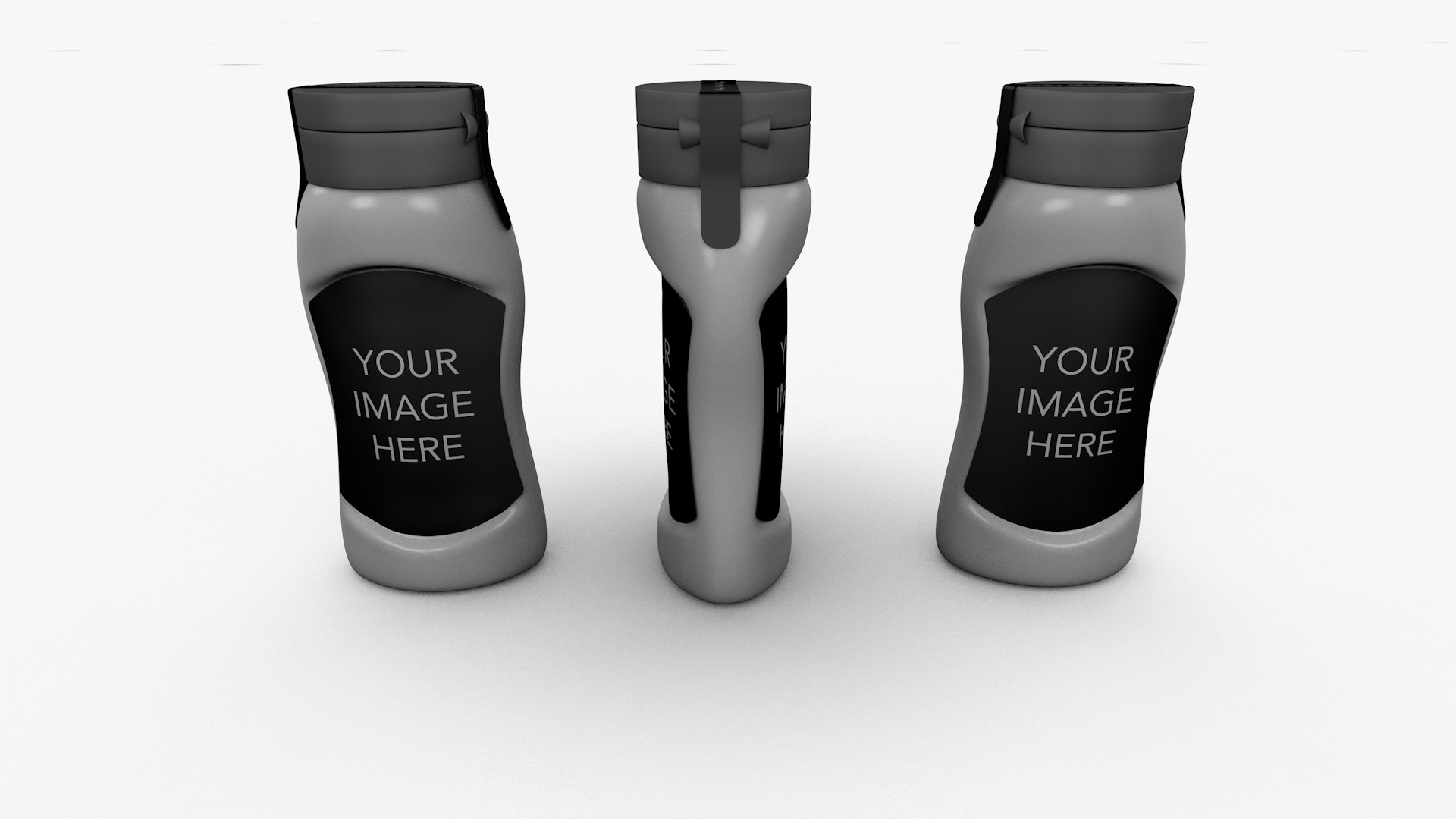 3D Plastic bottle or can with custom textures - TurboSquid 2166048