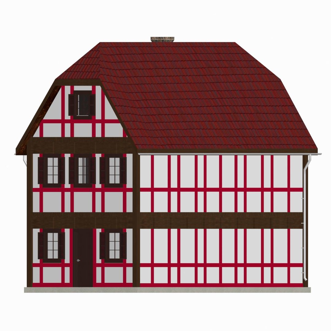 Fachwerk 3d Model