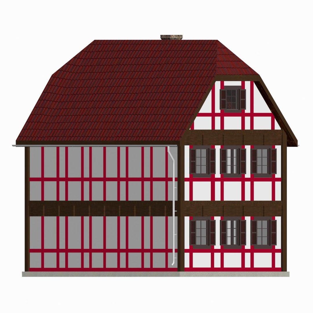 Fachwerk 3d Model