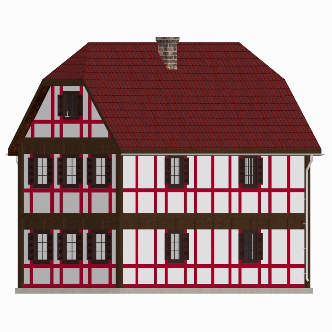 Fachwerk 3d Model