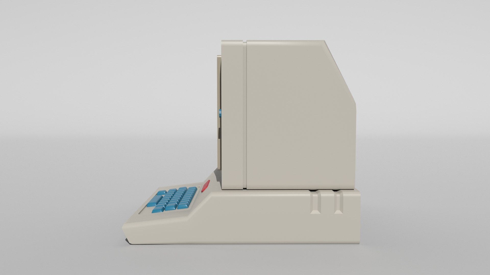 3D Low poly - Vintage Computer - TurboSquid 2044684