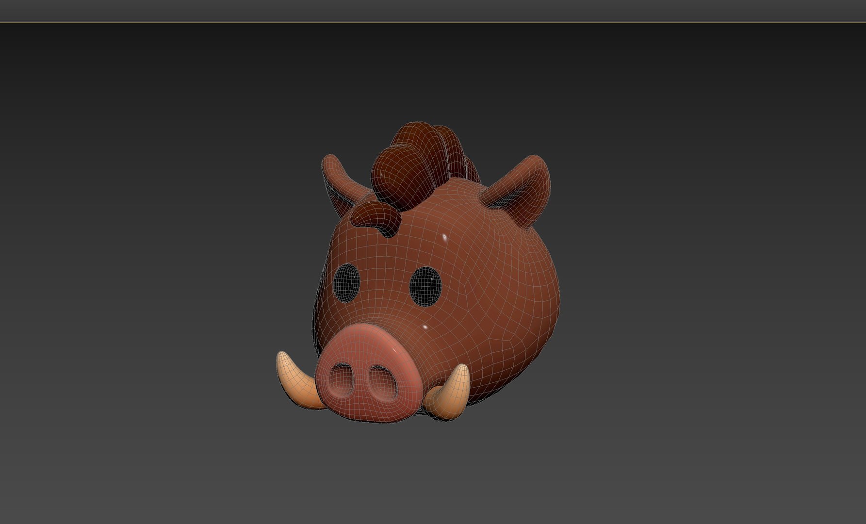 3D Prop163 Boar Head model - TurboSquid 1955517