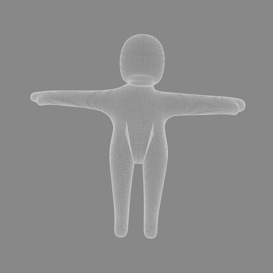 3D Model Wooden Human Figure - TurboSquid 1960022