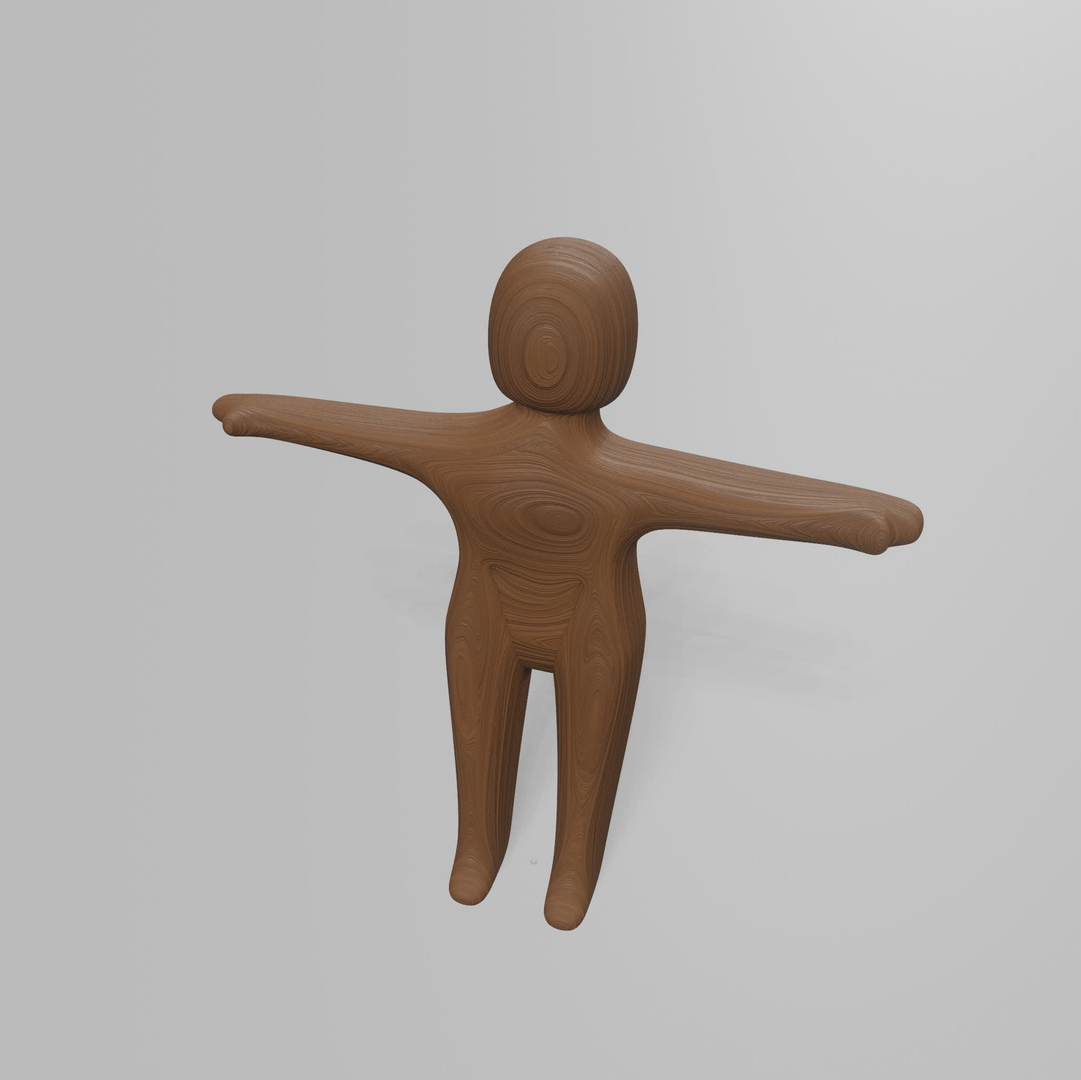 3D Model Wooden Human Figure - TurboSquid 1960022