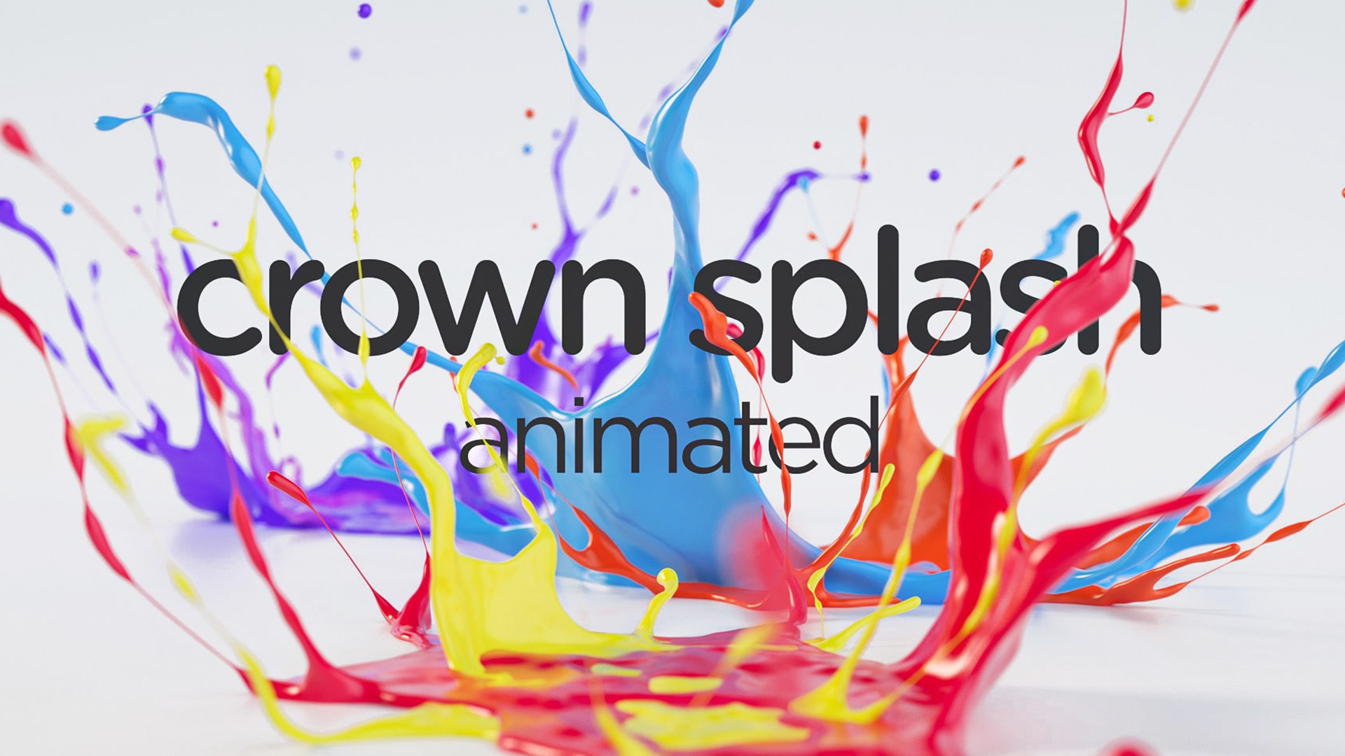 3D Crown Splash Animated - TurboSquid 1730850