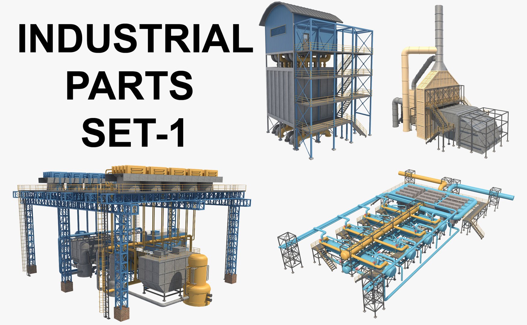 3D Model Industrial - TurboSquid 1306282