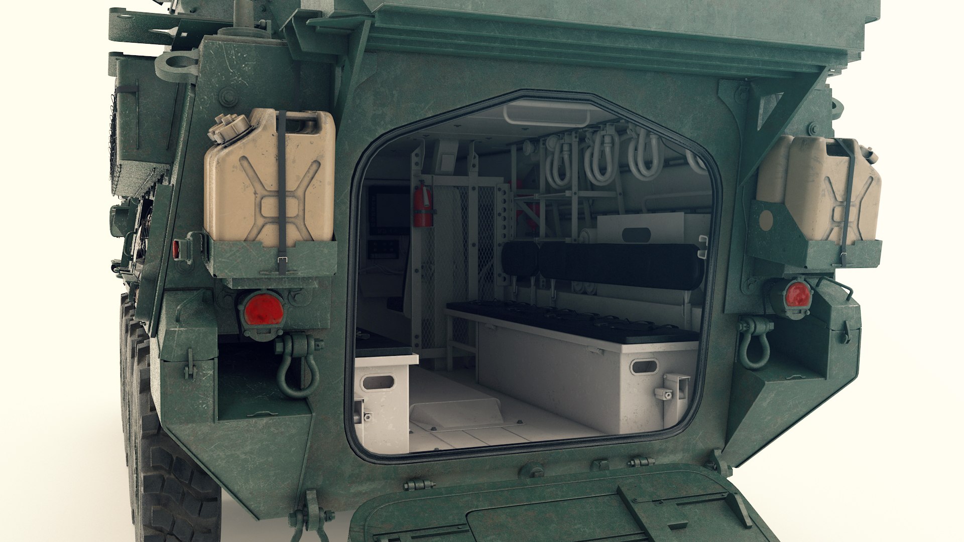 3D Stryker M1296 Dragoon Model - TurboSquid 1781334