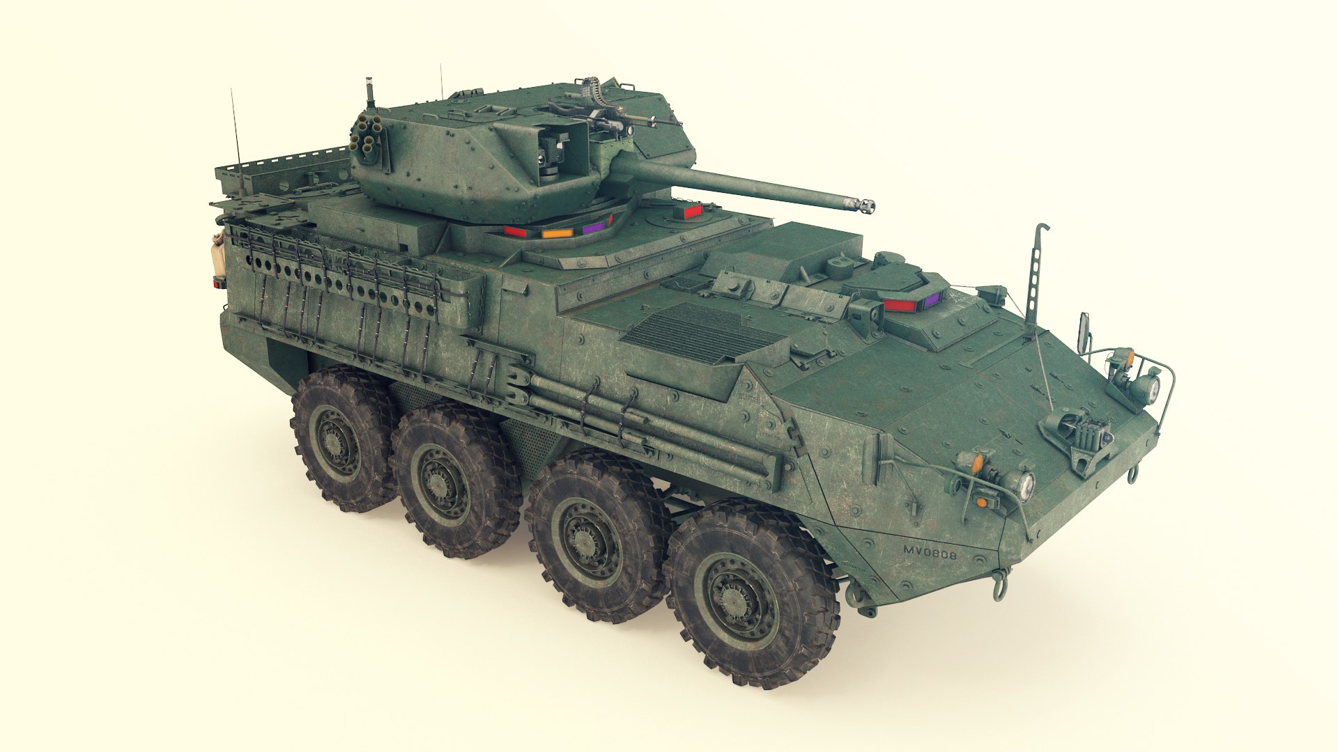 3D Stryker M1296 Dragoon Model - TurboSquid 1781334