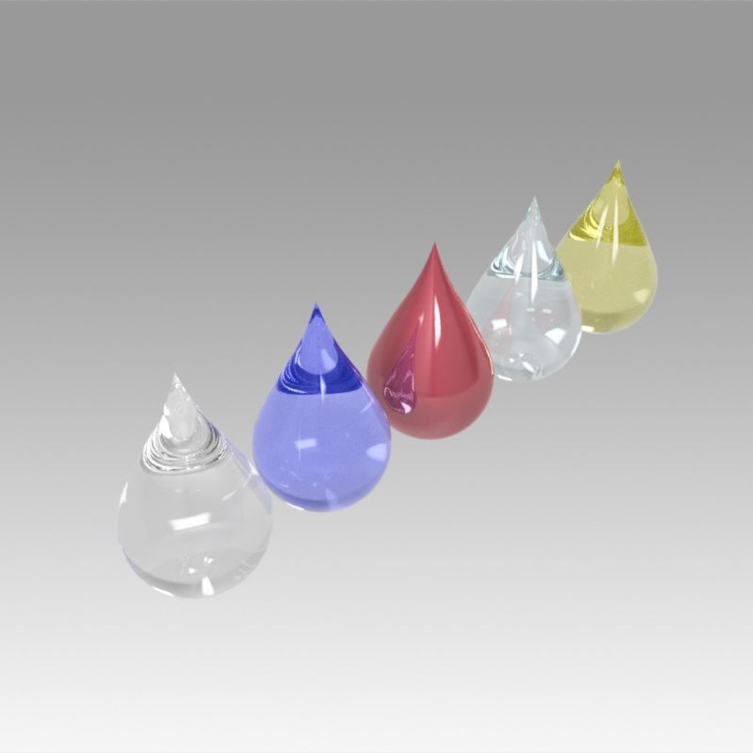 3D Drop Model - TurboSquid 1435871