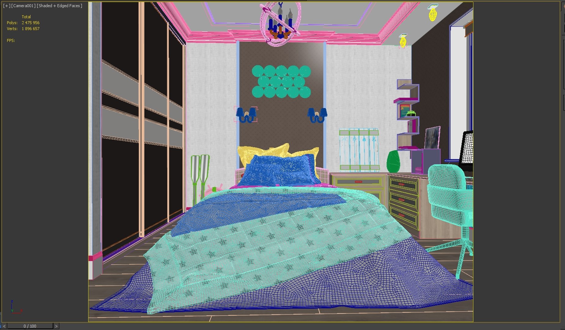 3D Child Room Boy - TurboSquid 1549344
