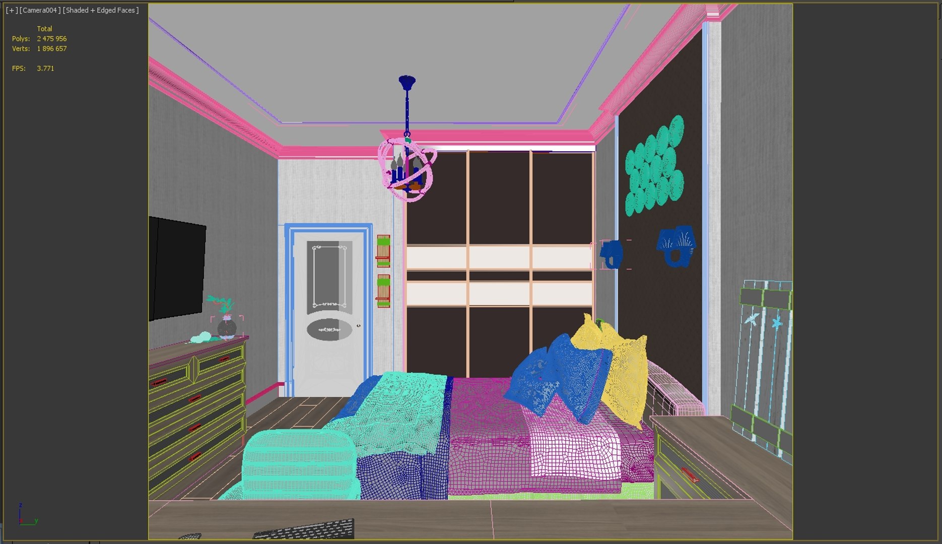 3D Child Room Boy - TurboSquid 1549344