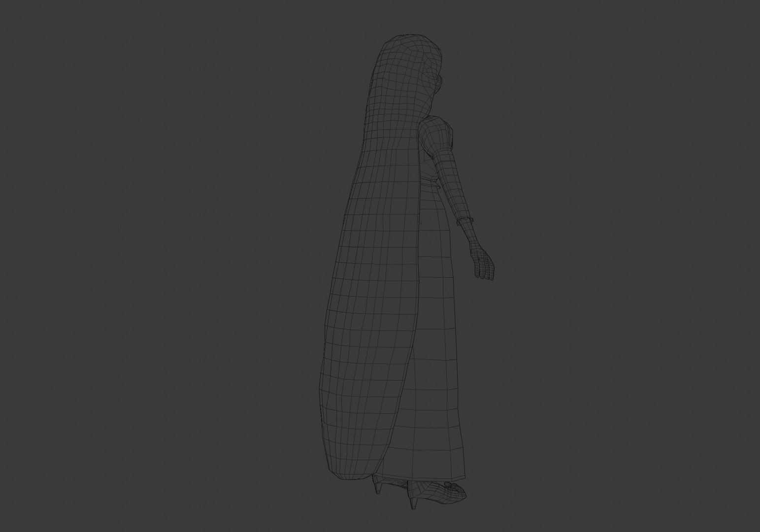 Rapunzel Princess Low Poly Girl 3D Model - TurboSquid 1888430