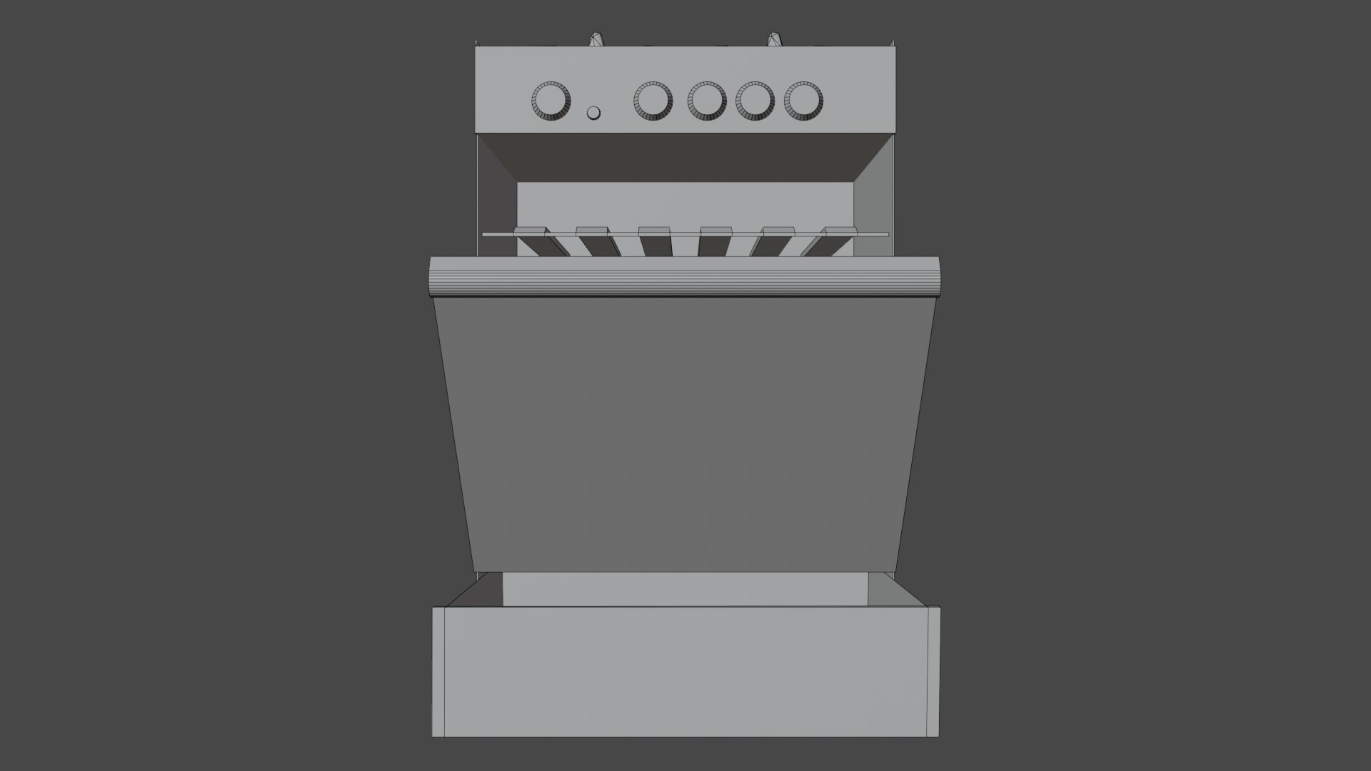 Gas Cooker 3D Model - TurboSquid 2174034
