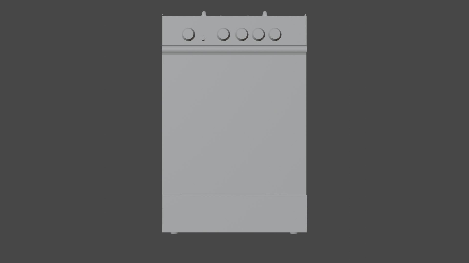 Gas Cooker 3D Model - TurboSquid 2174034