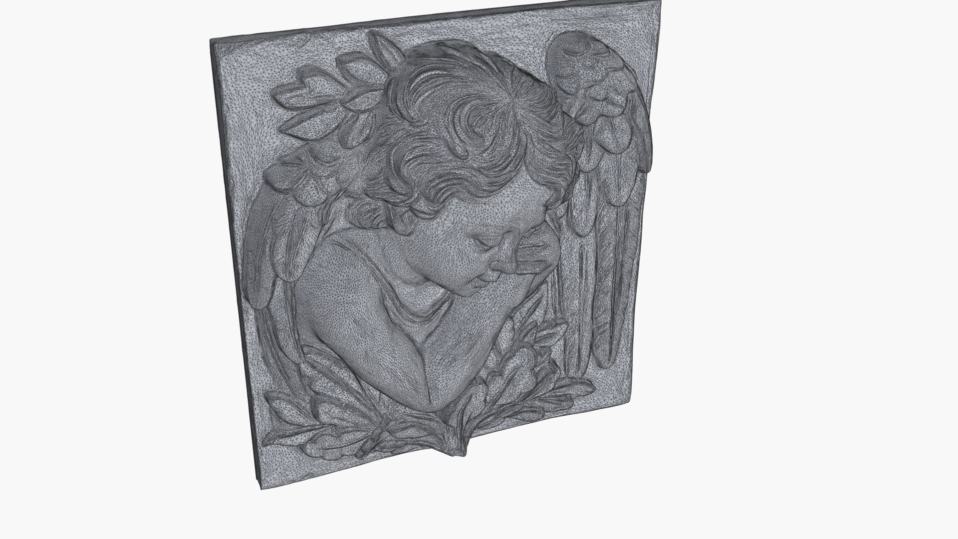 3D Model Angel Relief 1 - TurboSquid 2284980