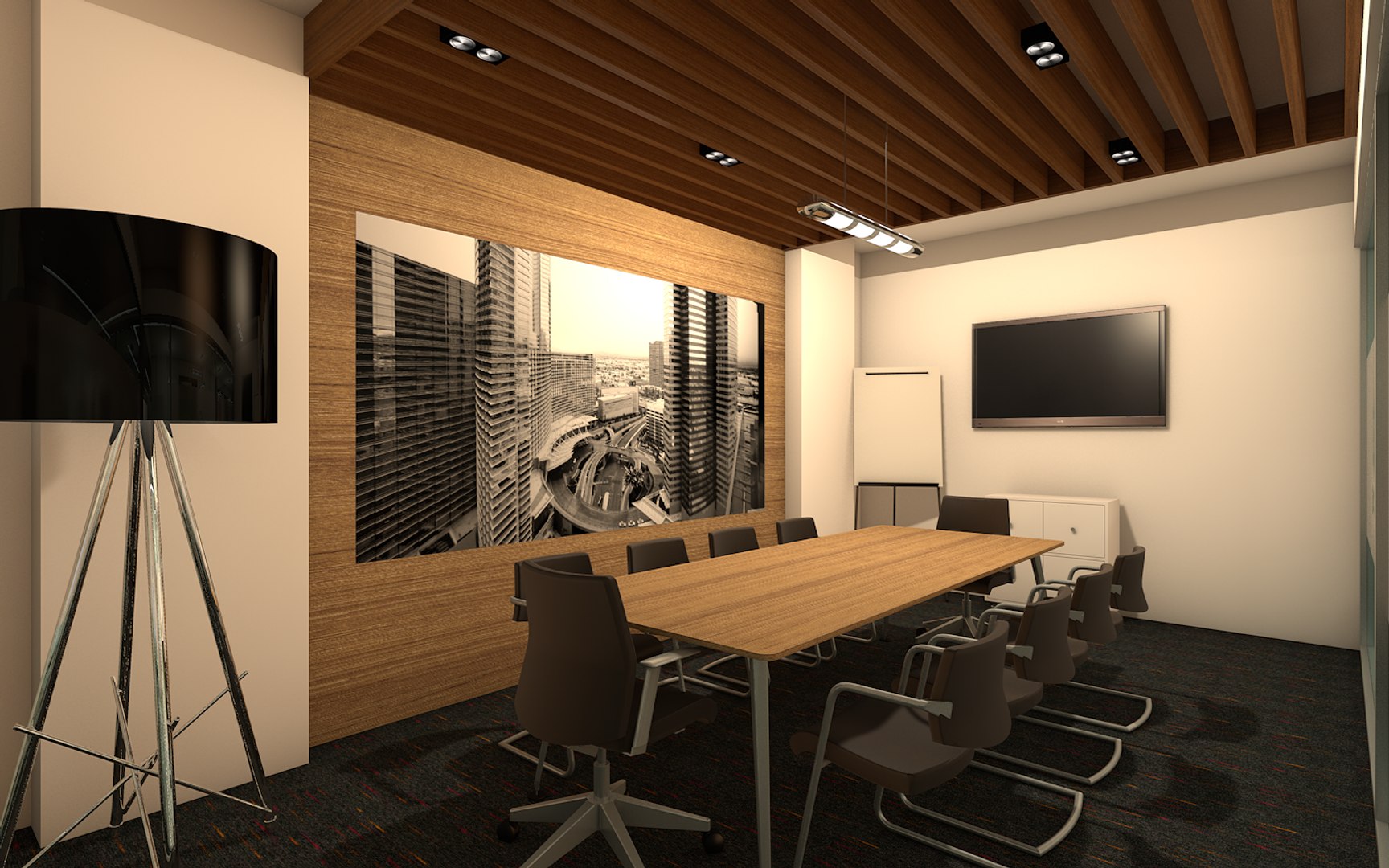 3d office model