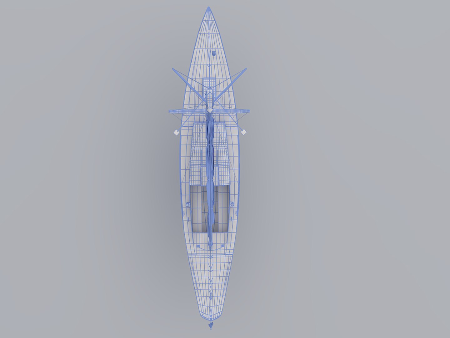 Classic Racing Sloop Alden Model - TurboSquid 1341162