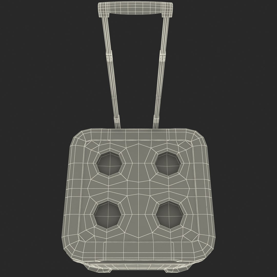 ice cube rolling cooler 3d model