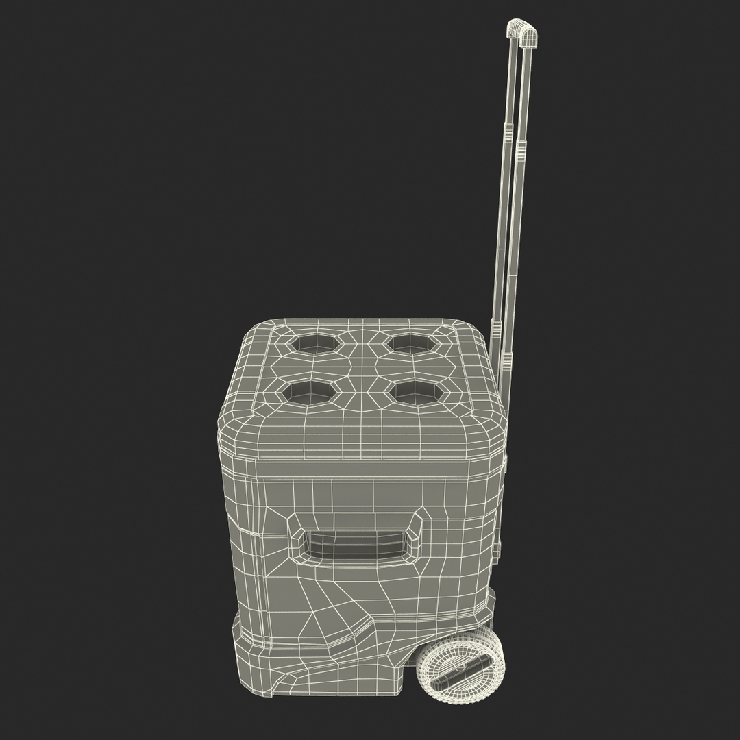 Ice Cube Rolling Cooler 3d Model