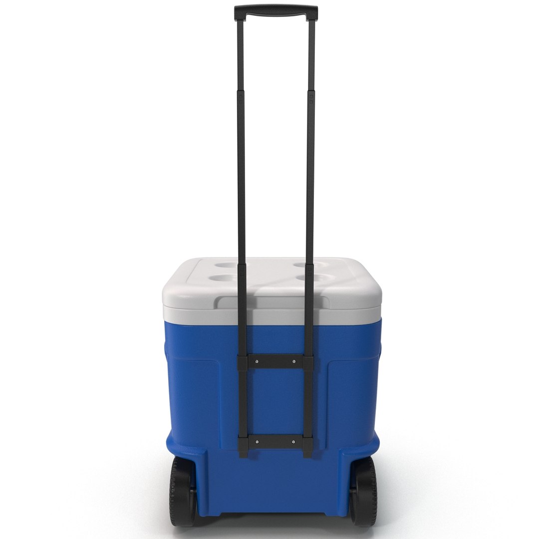 ice cube rolling cooler 3d model
