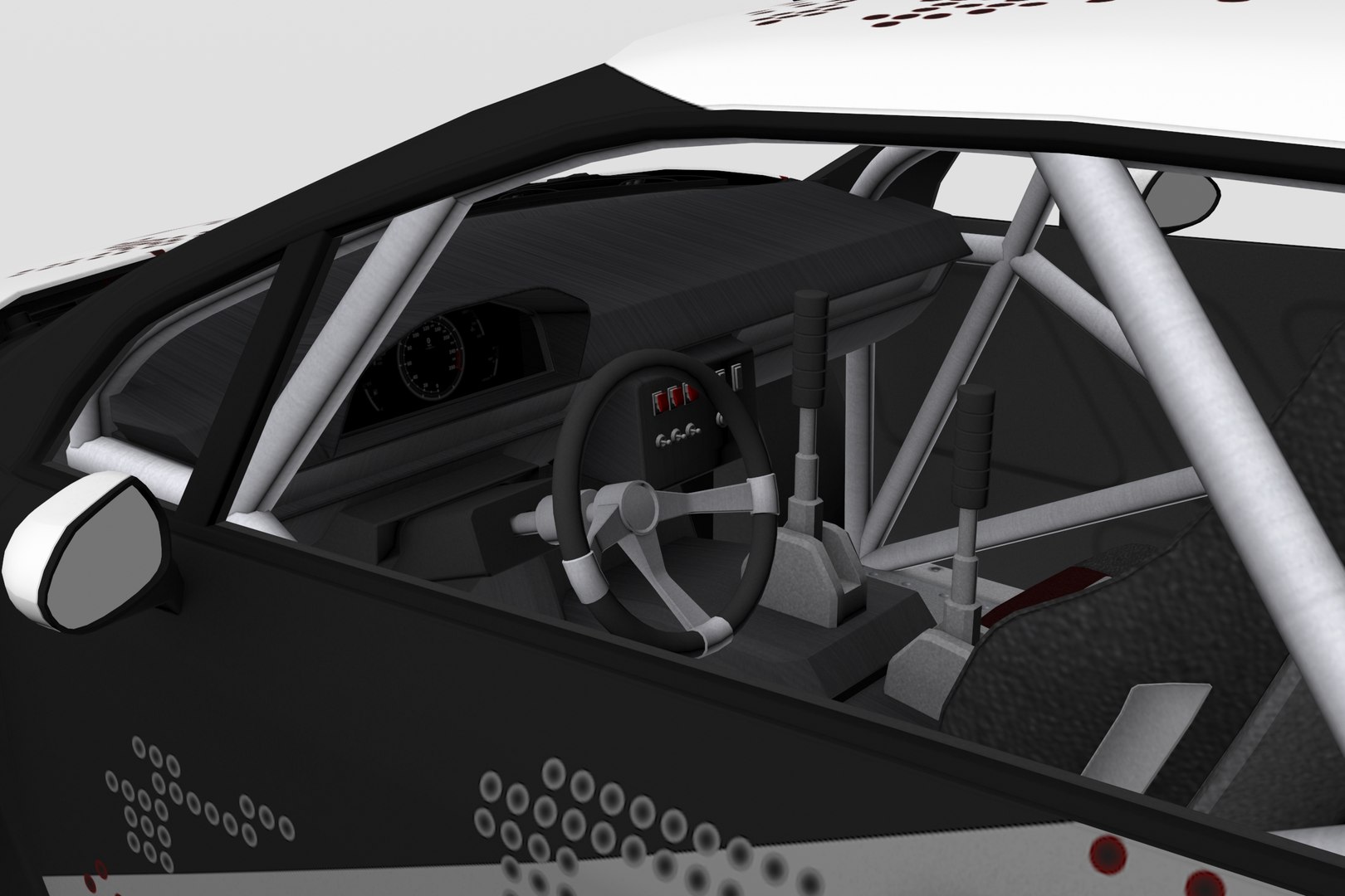 Custom design rally car model - TurboSquid 1521193