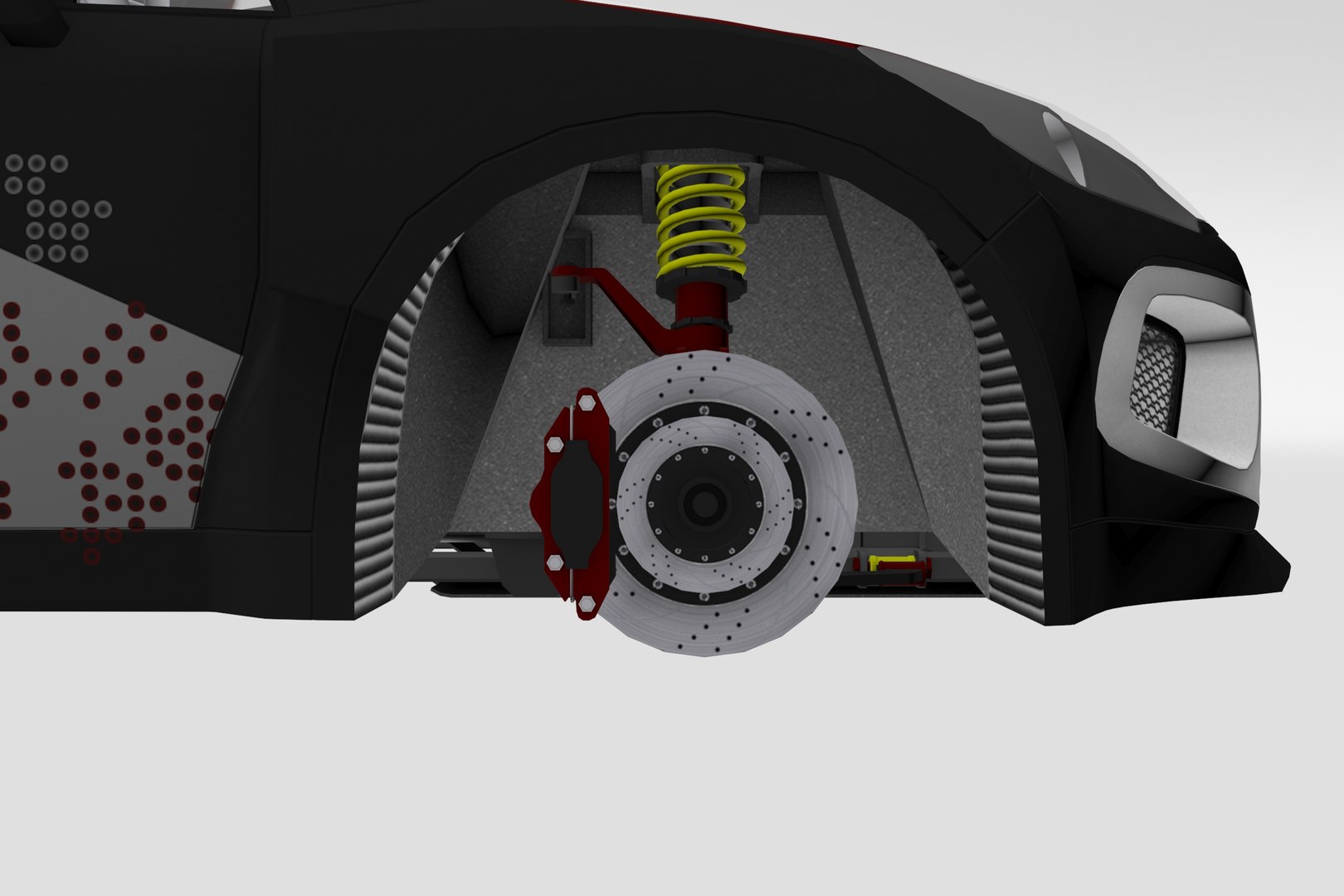 Custom design rally car model - TurboSquid 1521193