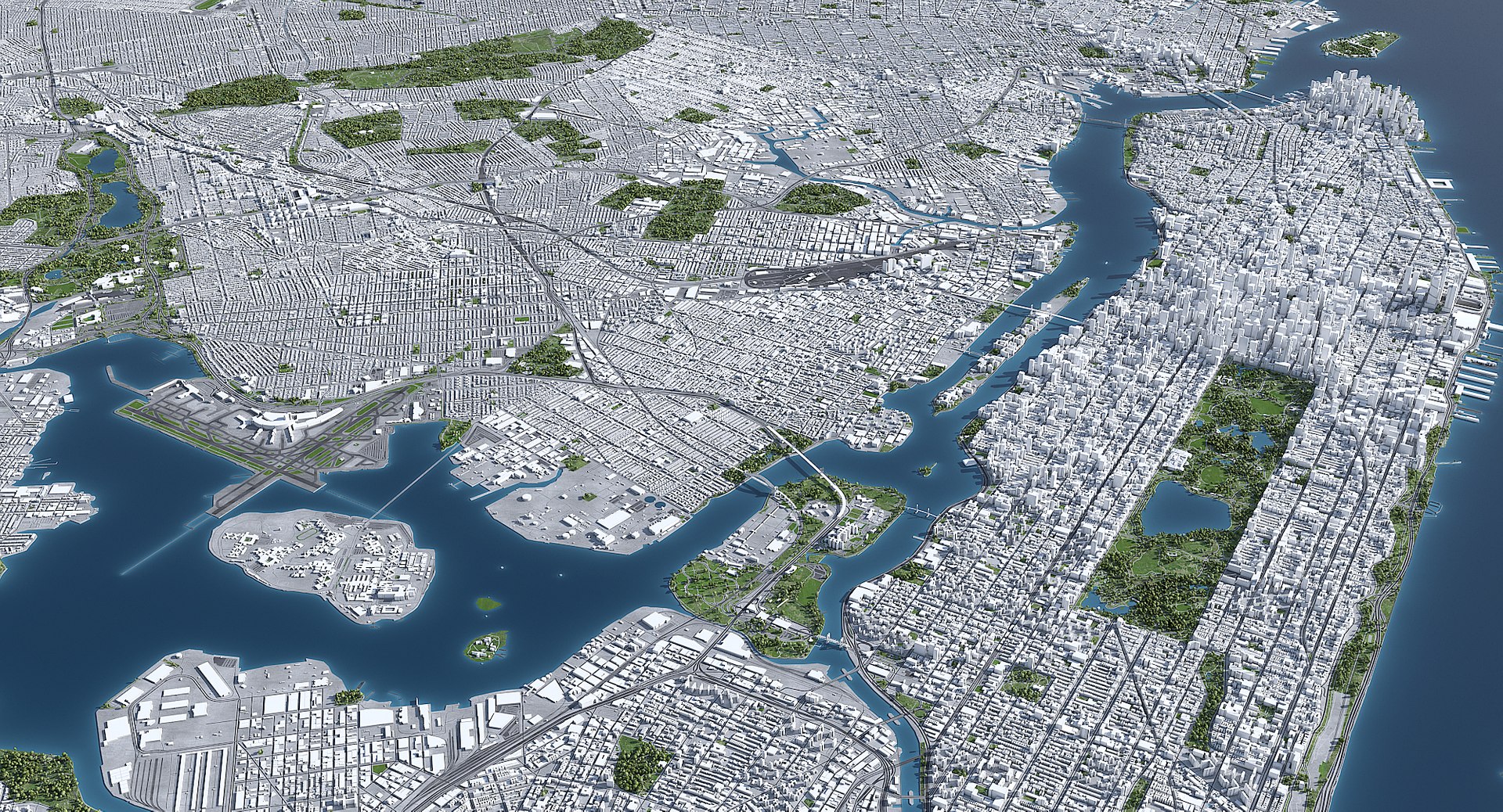 3d Model New York Cityscape