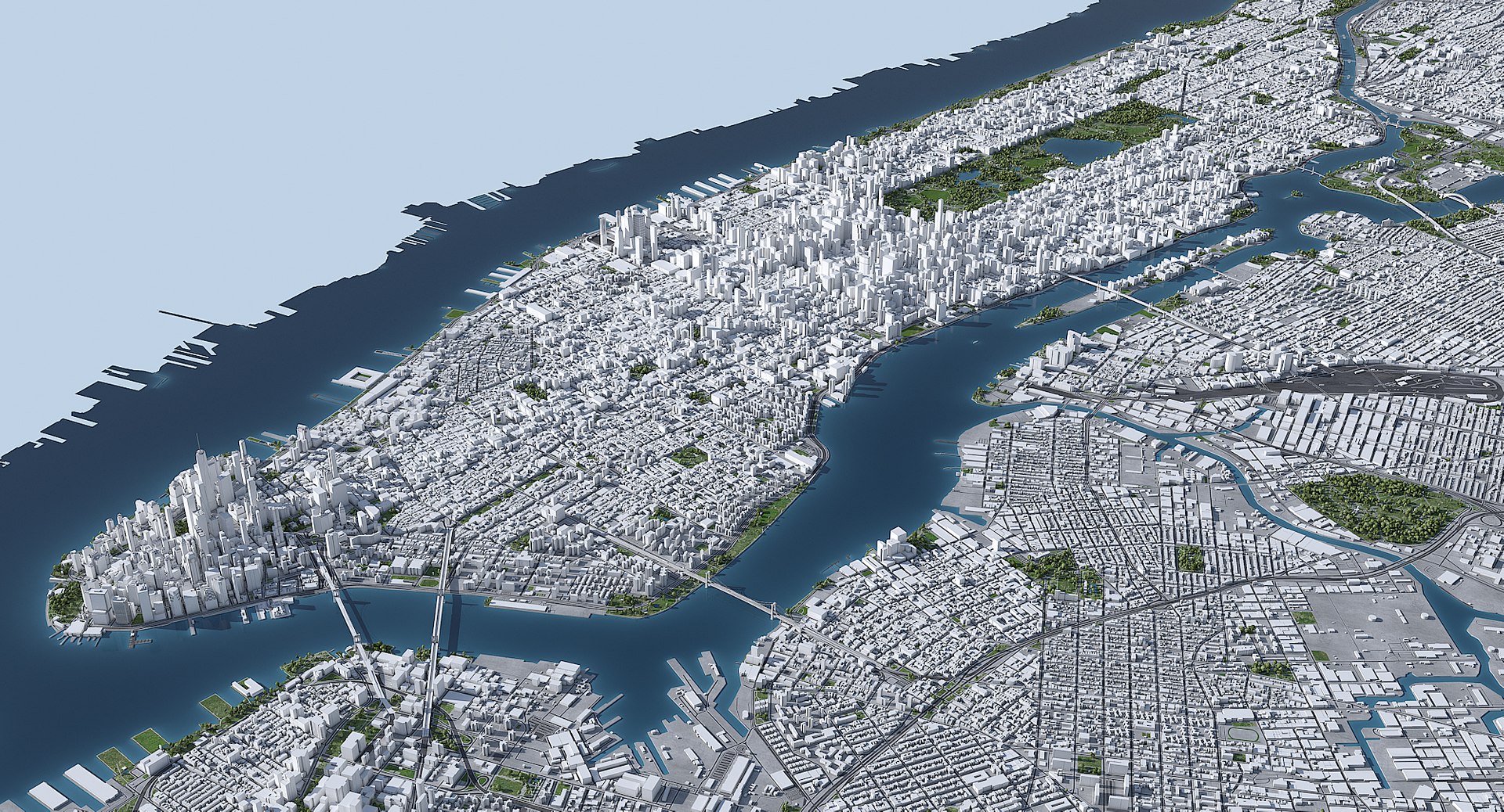 3d Model New York Cityscape