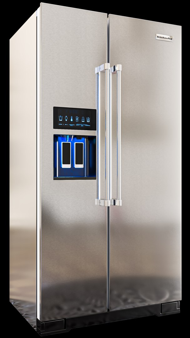 Kitchenaid Refrigerators Model - TurboSquid 1946172