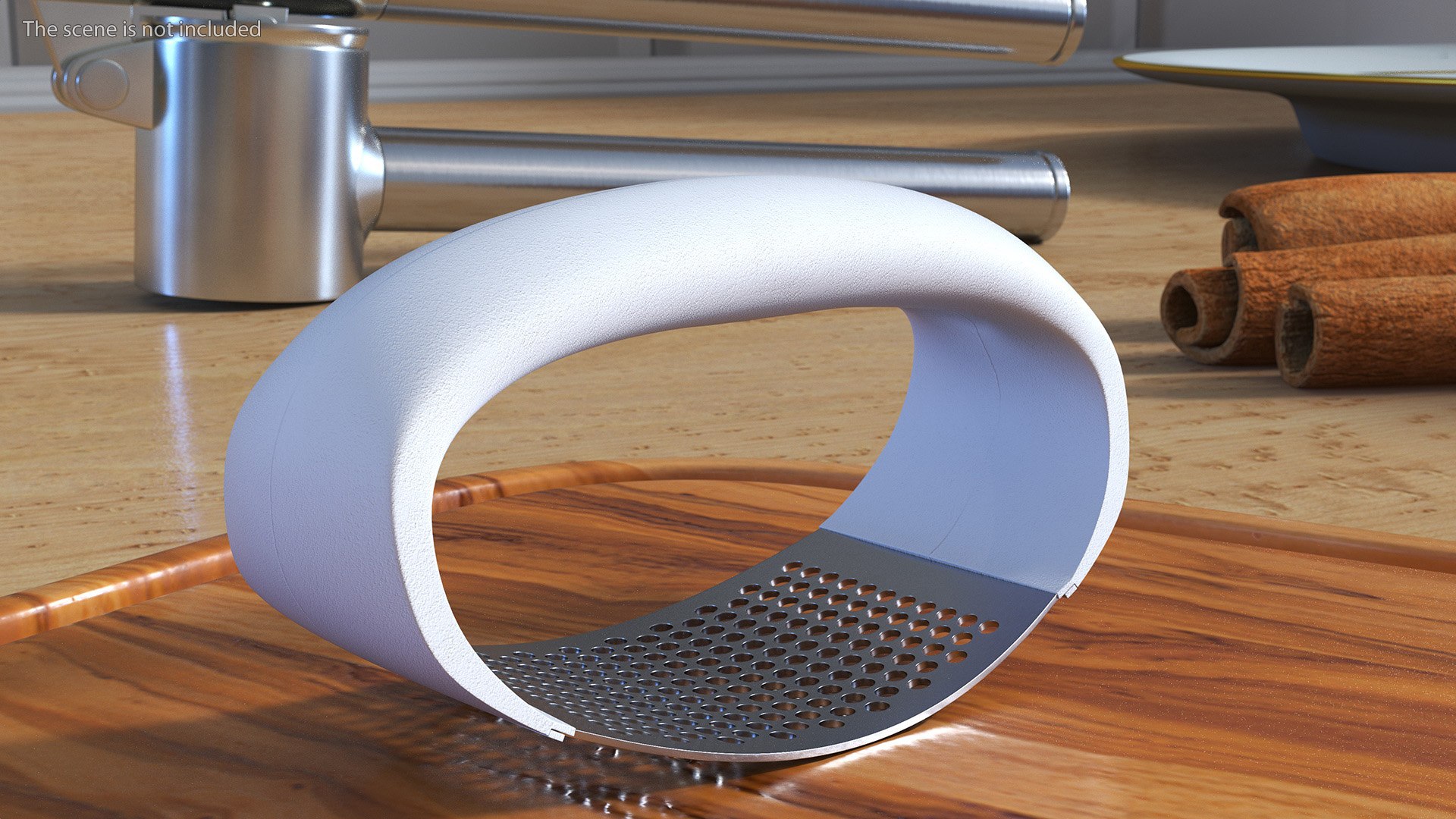 3D Arc Shaped Garlic Press White - TurboSquid 2115202